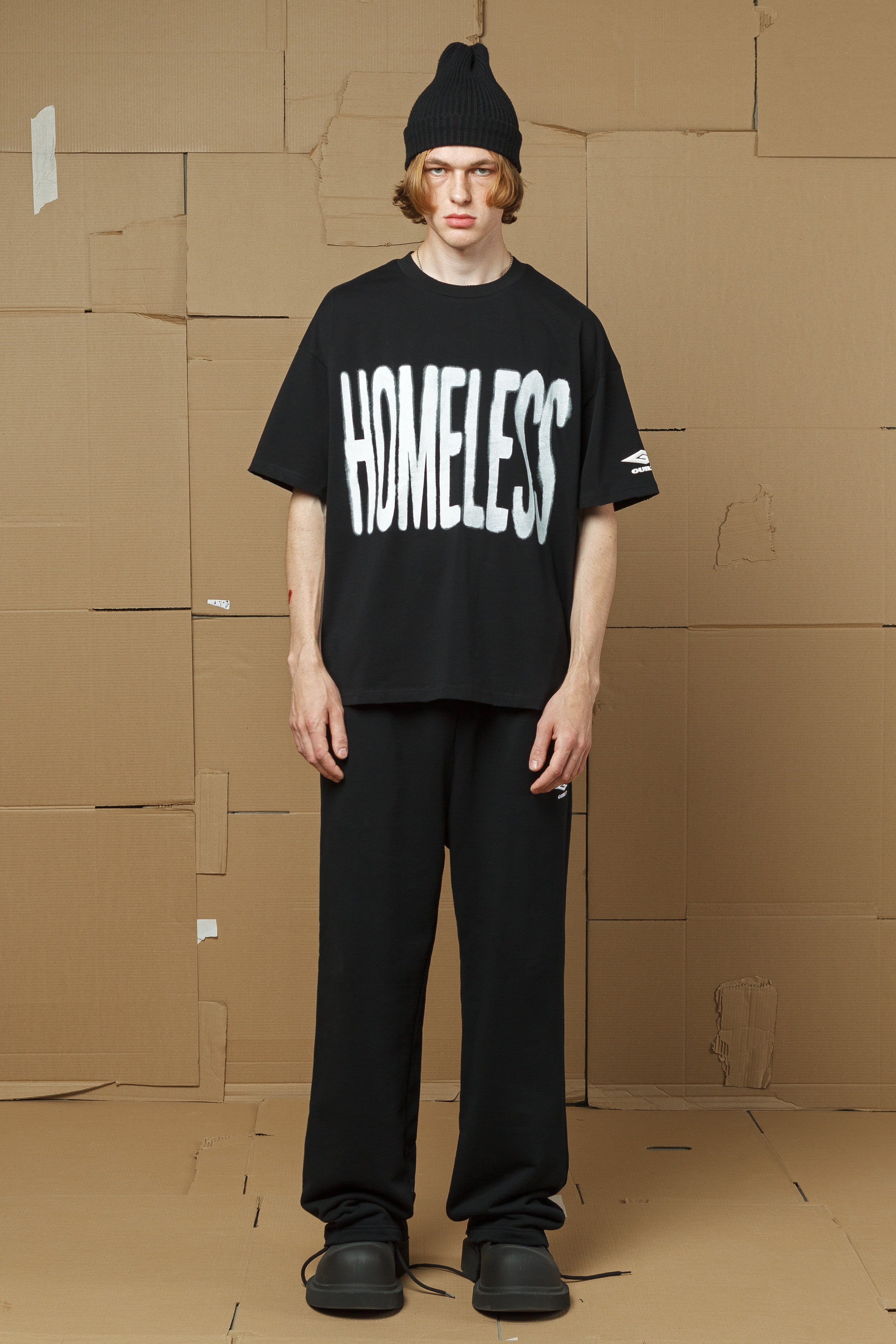 "Homeless" Boxy T-Shirt – GUILTY